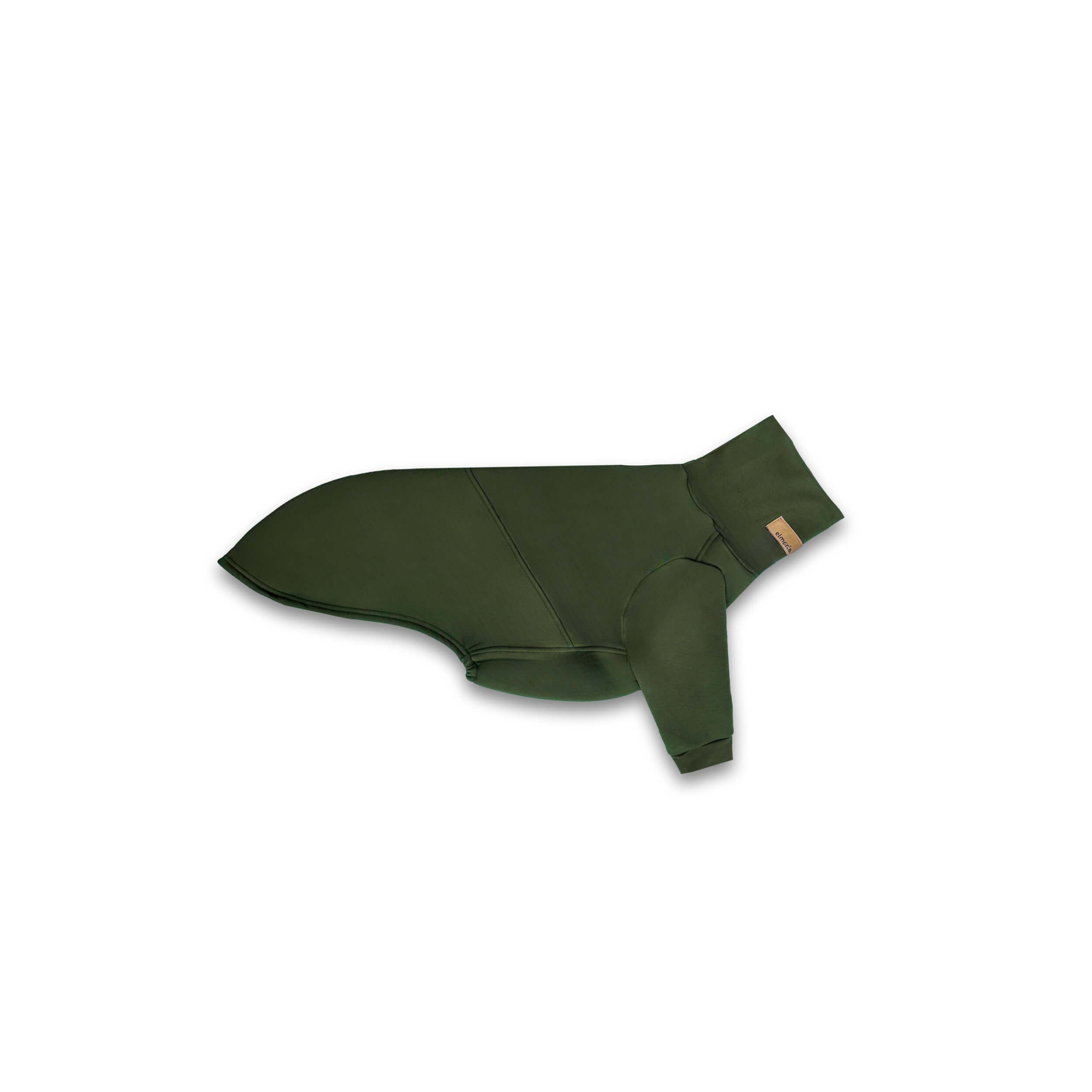 Mini Windhund Halboverall Aspen in khaki | elmorio®